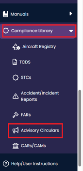 Referencing Advisory Circulars (ACs)